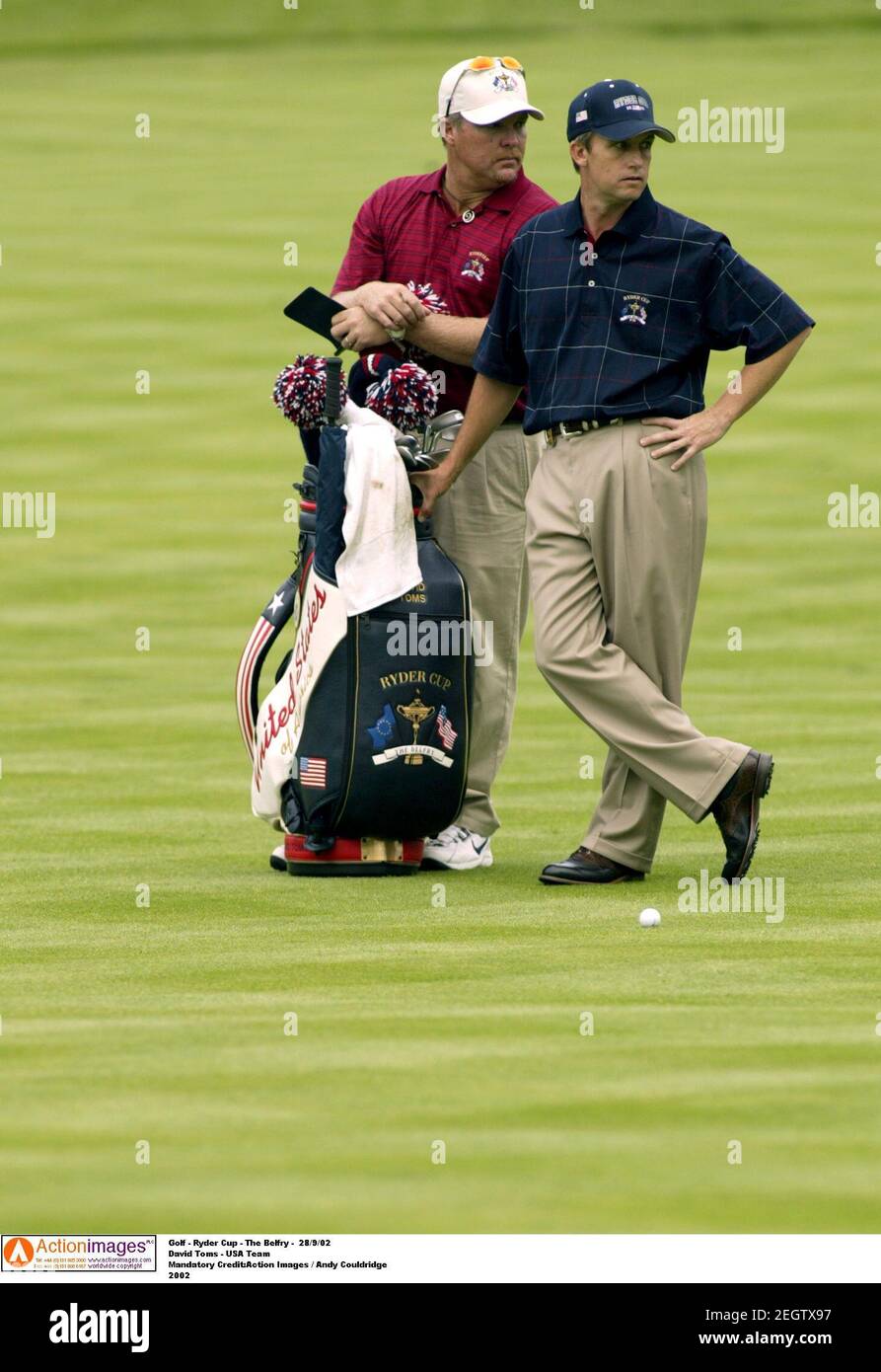 2002 ryder cup usa team hi-res stock photography and images - Alamy
