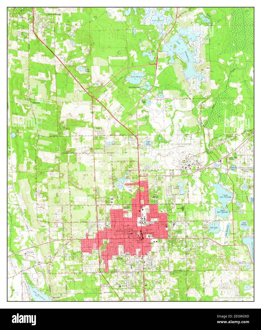 Land survey map of florida hi-res stock photography and images - Alamy