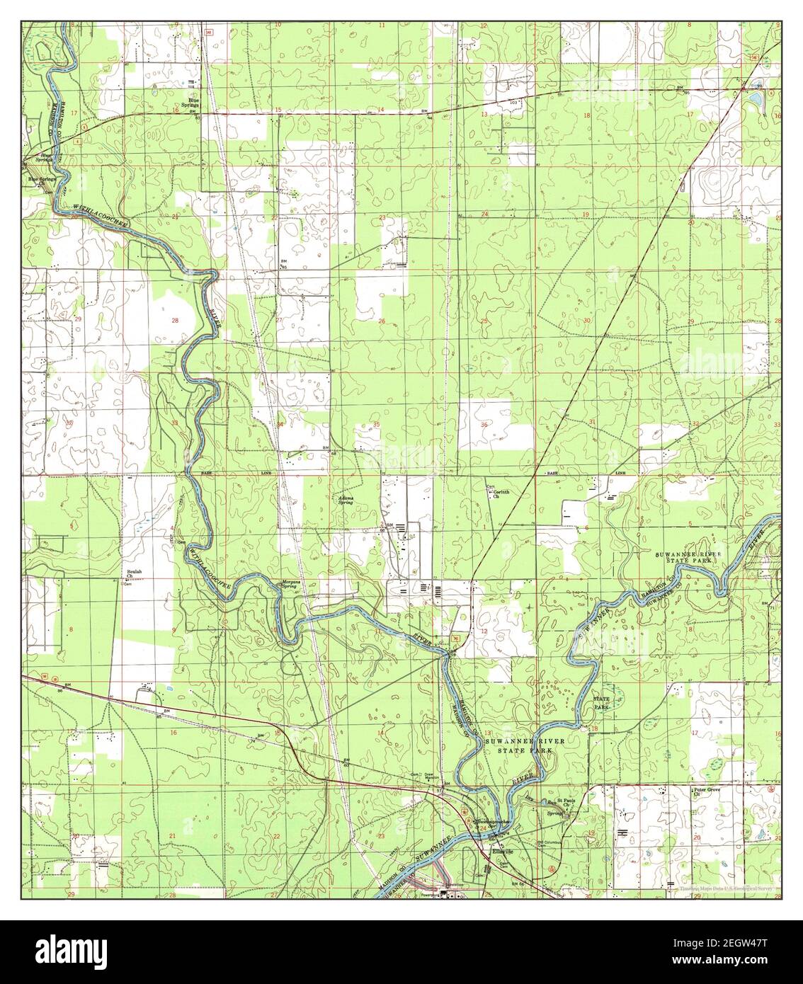 Ellaville, Florida, map 1959, 1:24000, United States of America by ...