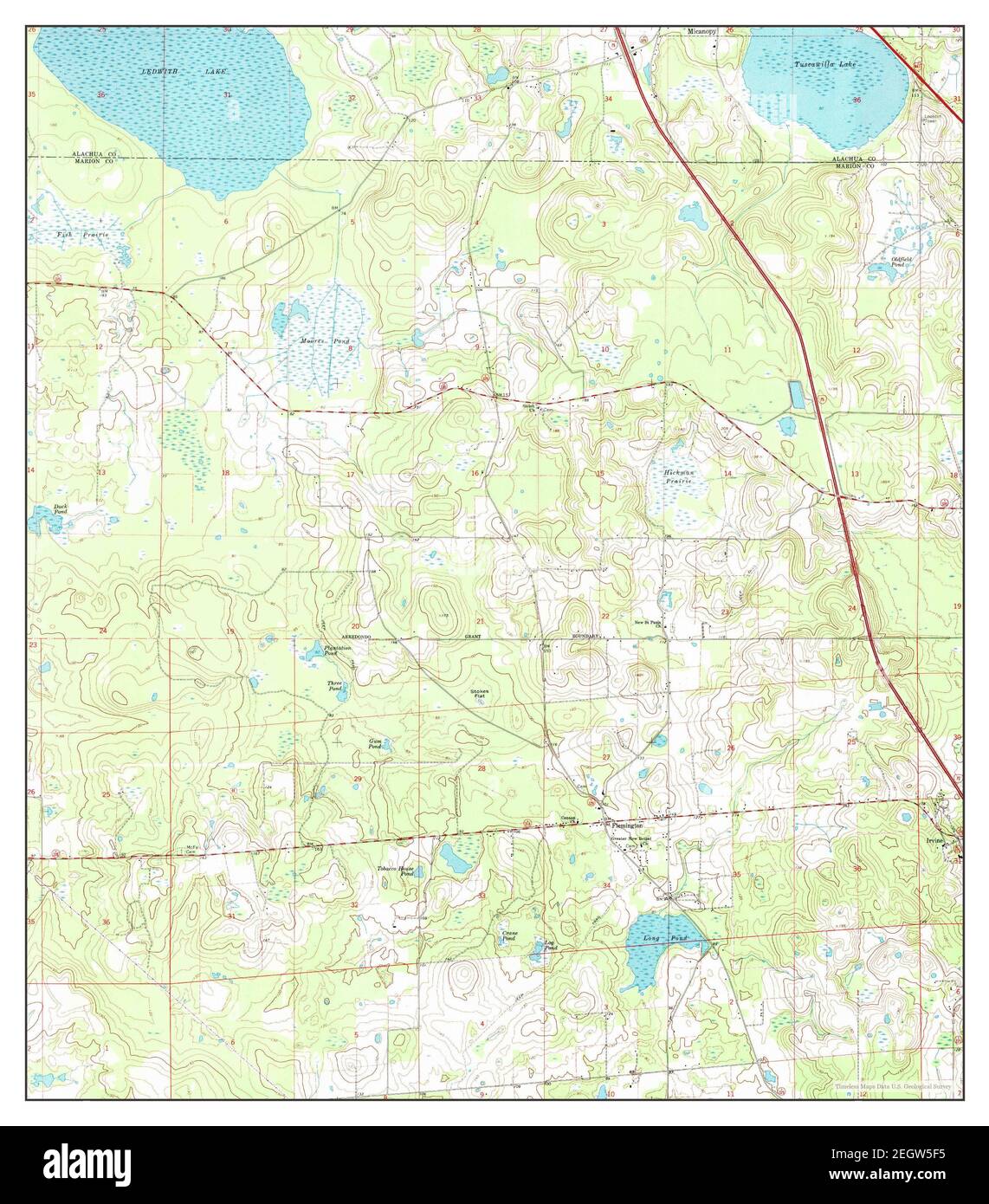 Flemington, Florida, map 1969, 1:24000, United States of America by ...