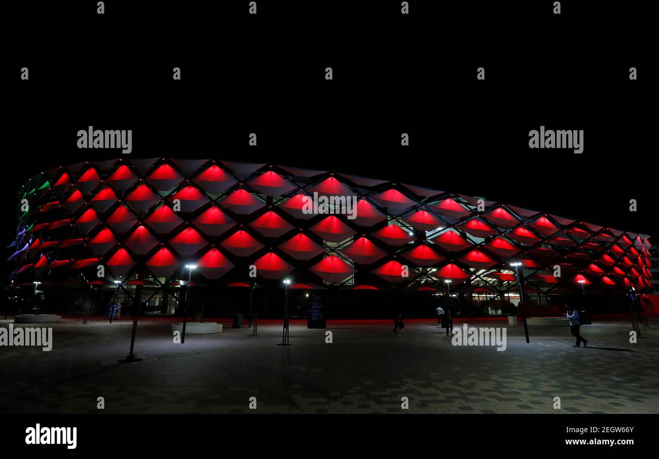 Hazza bin zayed stadium view hi-res stock photography and images - Alamy