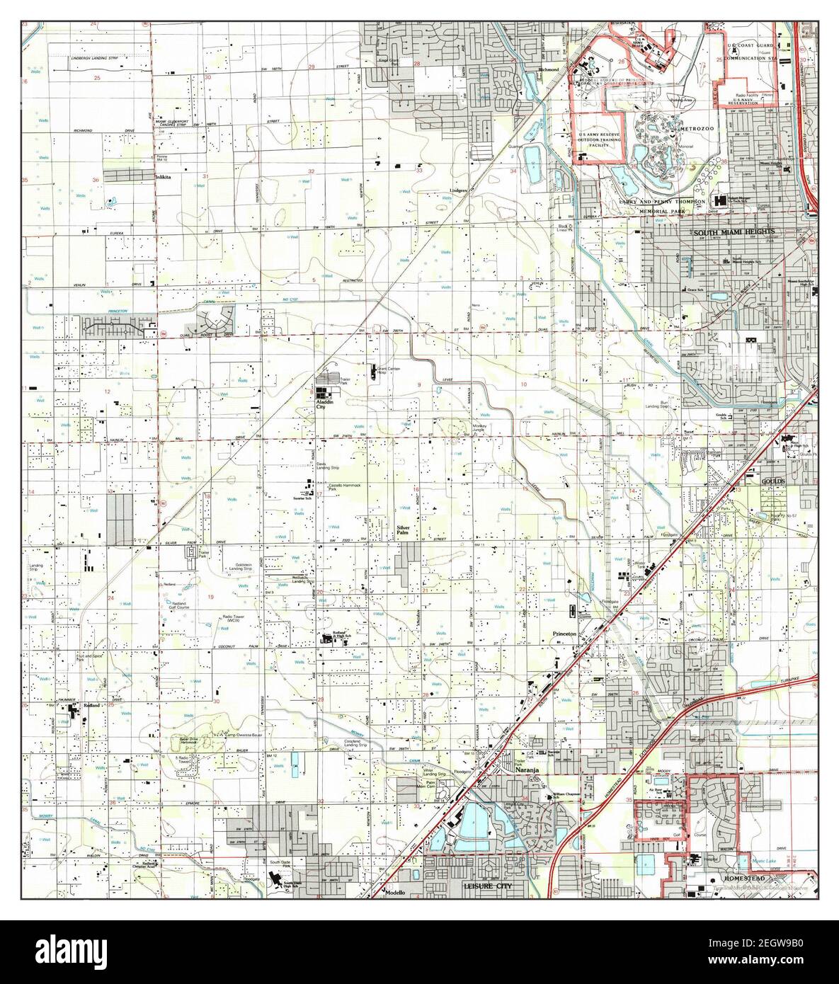 Goulds, Florida, map 1994, 1:24000, United States of America by ...