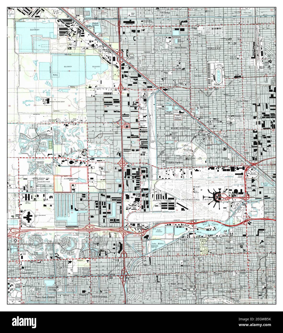 Map Of Hialeah High Resolution Stock Photography and Images - Alamy