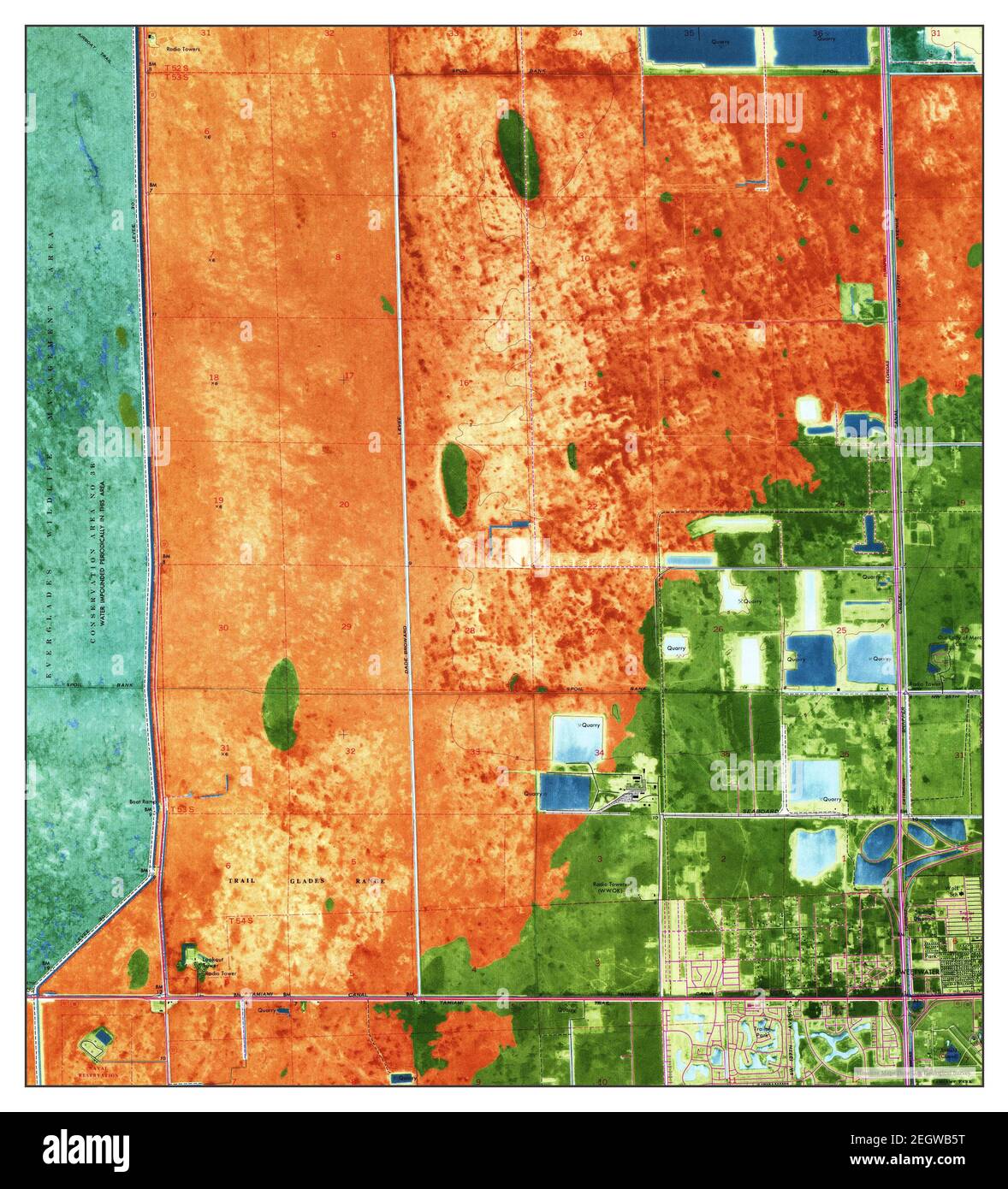 Map Of Hialeah High Resolution Stock Photography and Images - Alamy