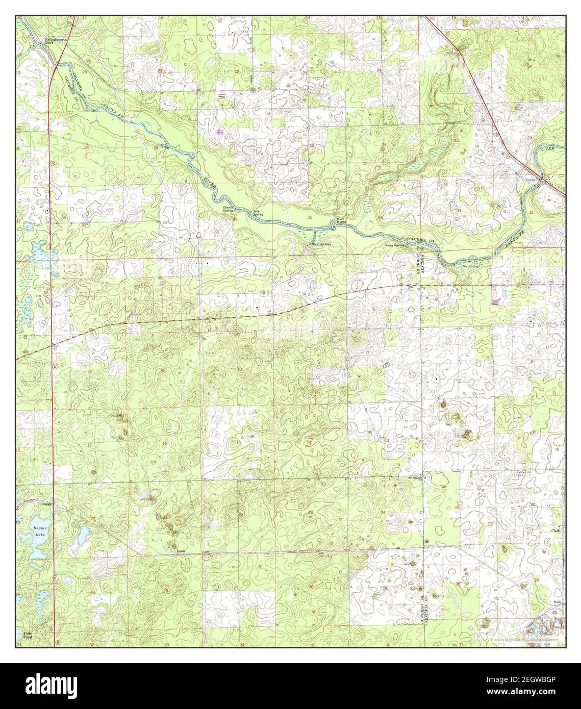 High Springs Florida Map