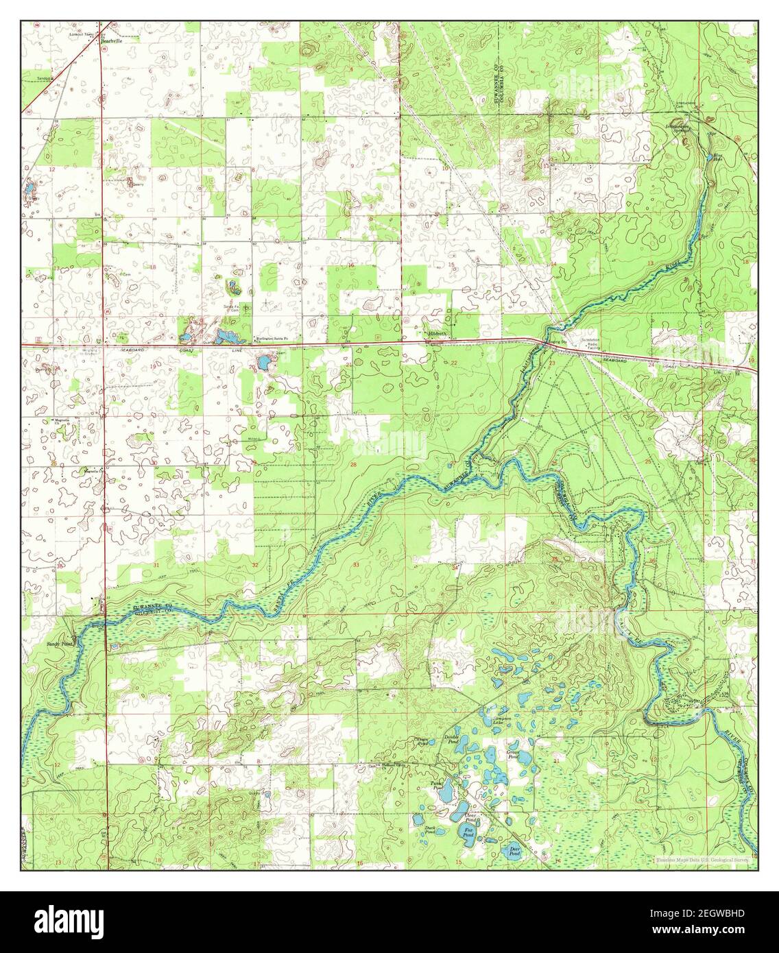 Hildreth, Florida, map 1968, 1:24000, United States of America by ...