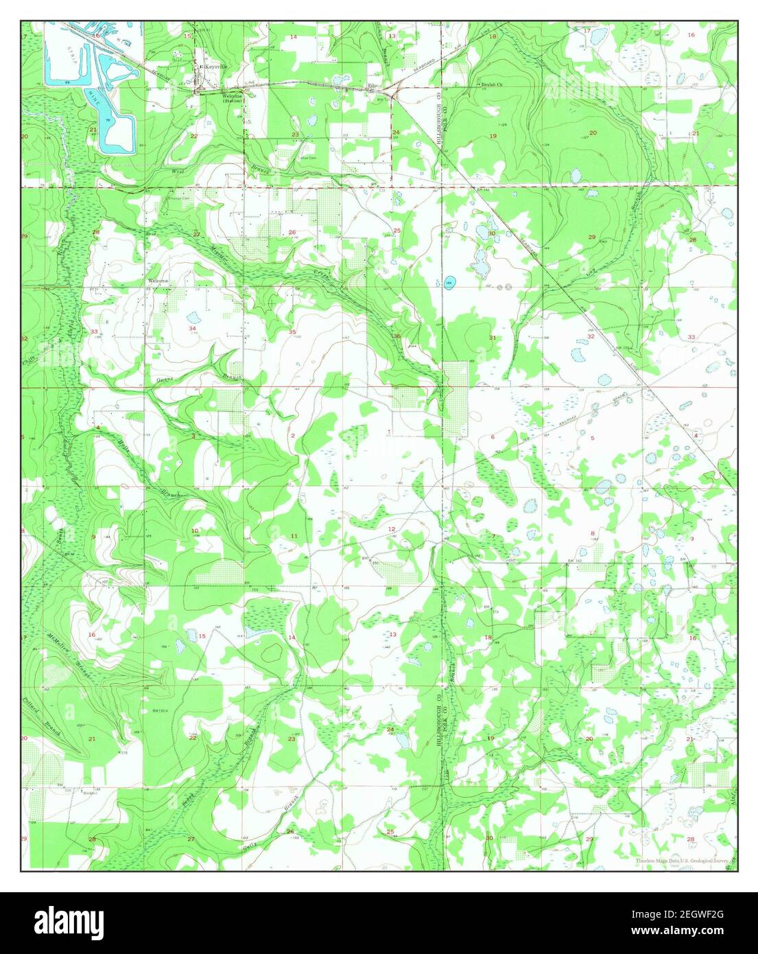 Map of keysville hi-res stock photography and images - Alamy