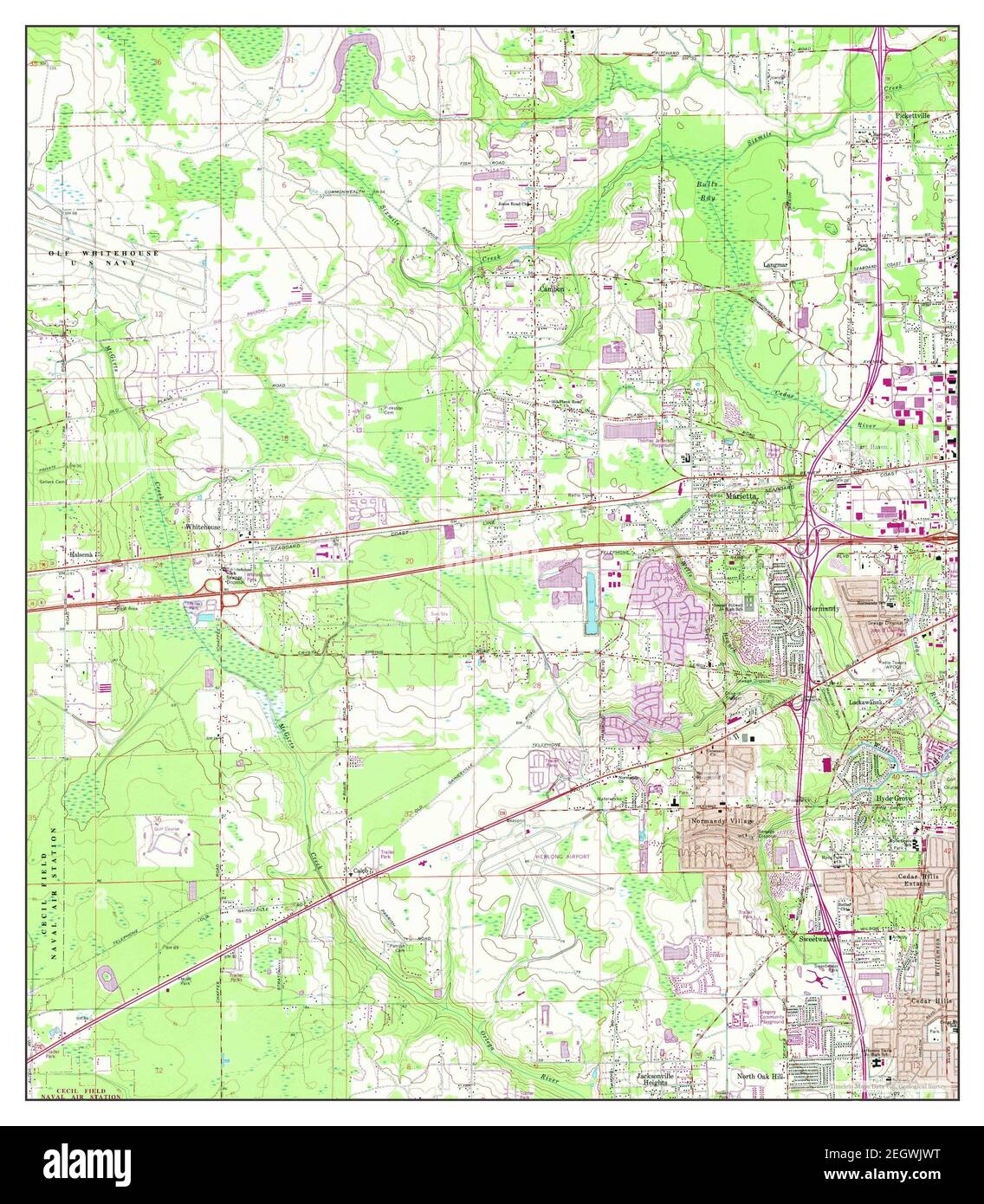 Map of marietta Cut Out Stock Images & Pictures - Alamy