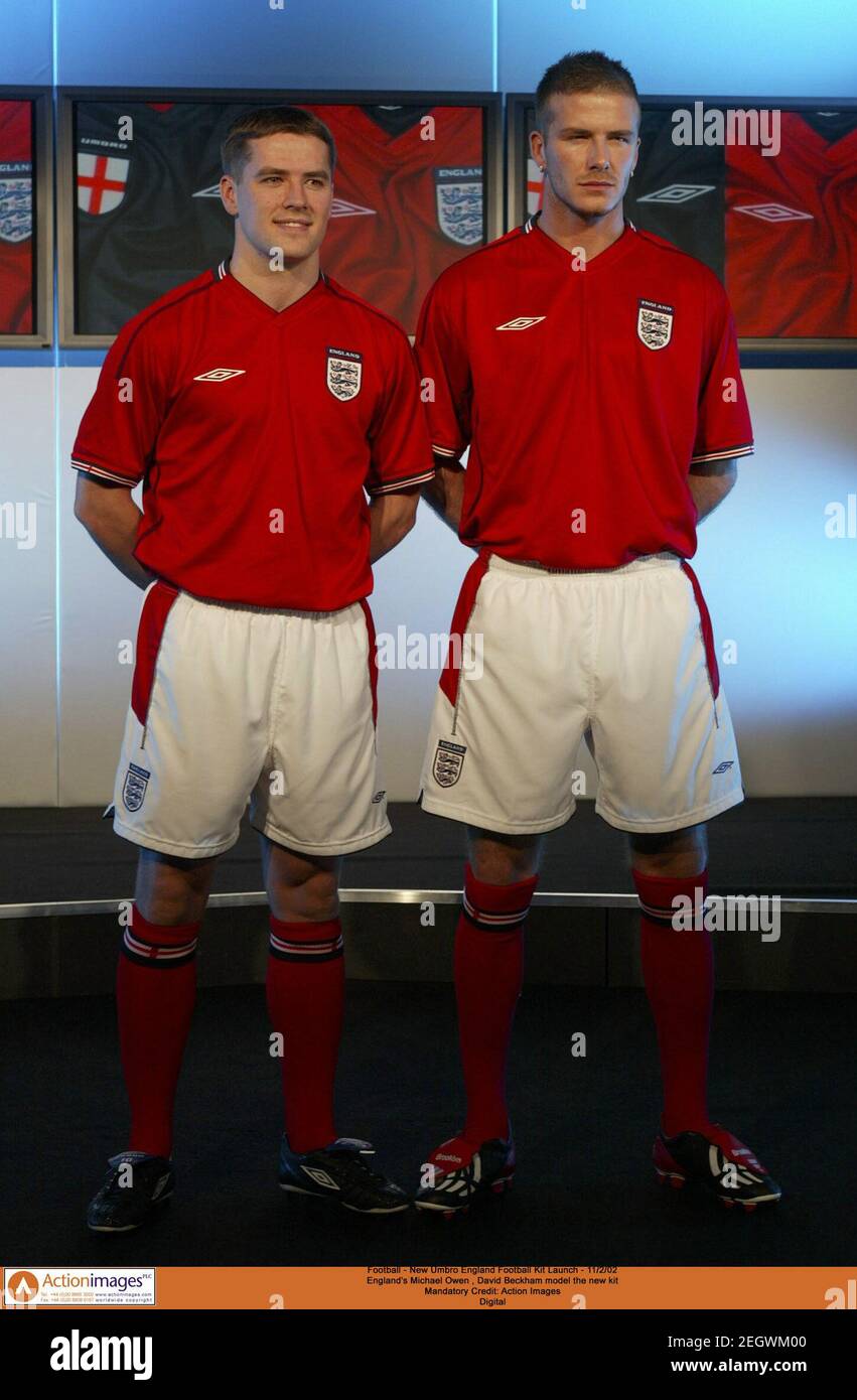 David Beckham England Kit High Resolution Stock Photography and Images ...