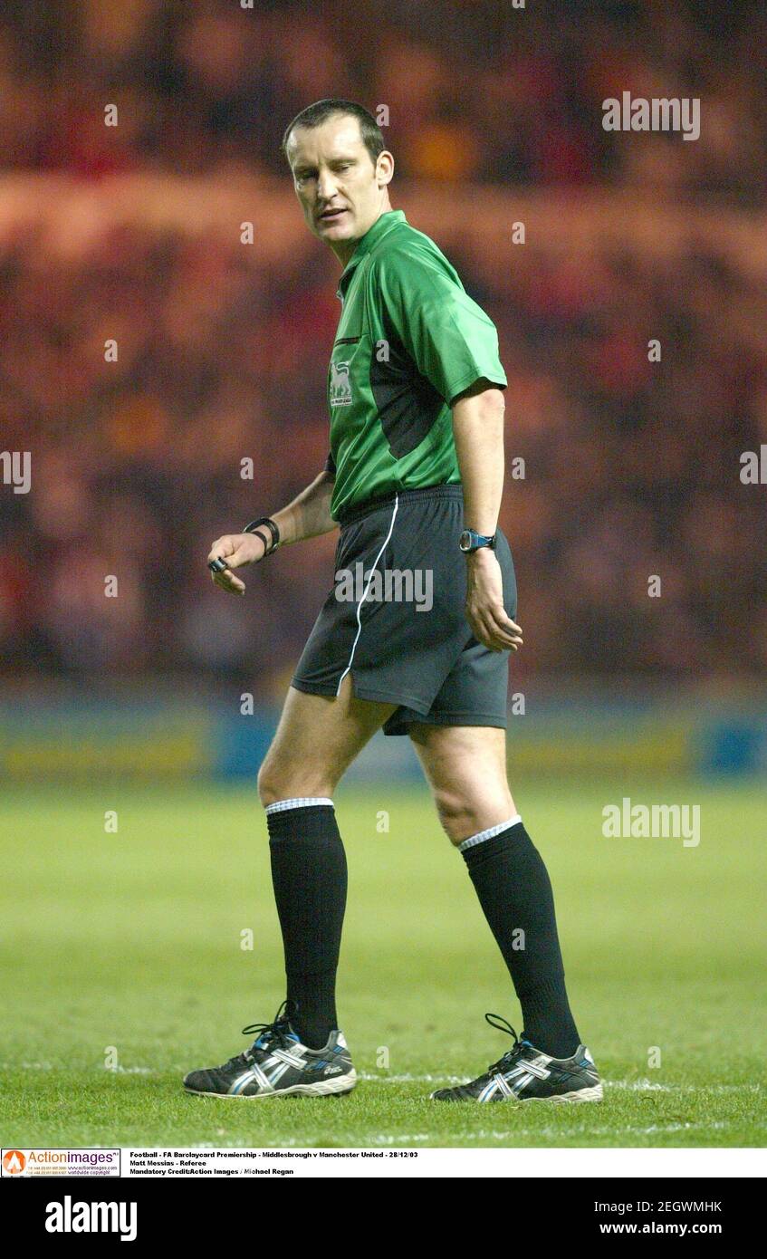 Referee matt messias hi-res stock photography and images - Alamy
