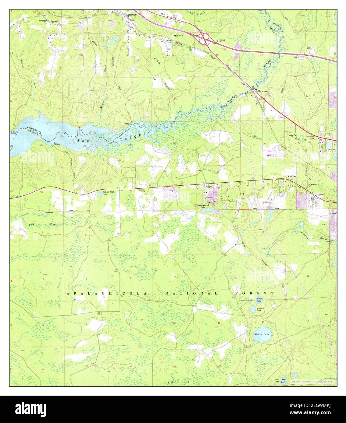 Midway, Florida, map 1969, 1:24000, United States of America by ...