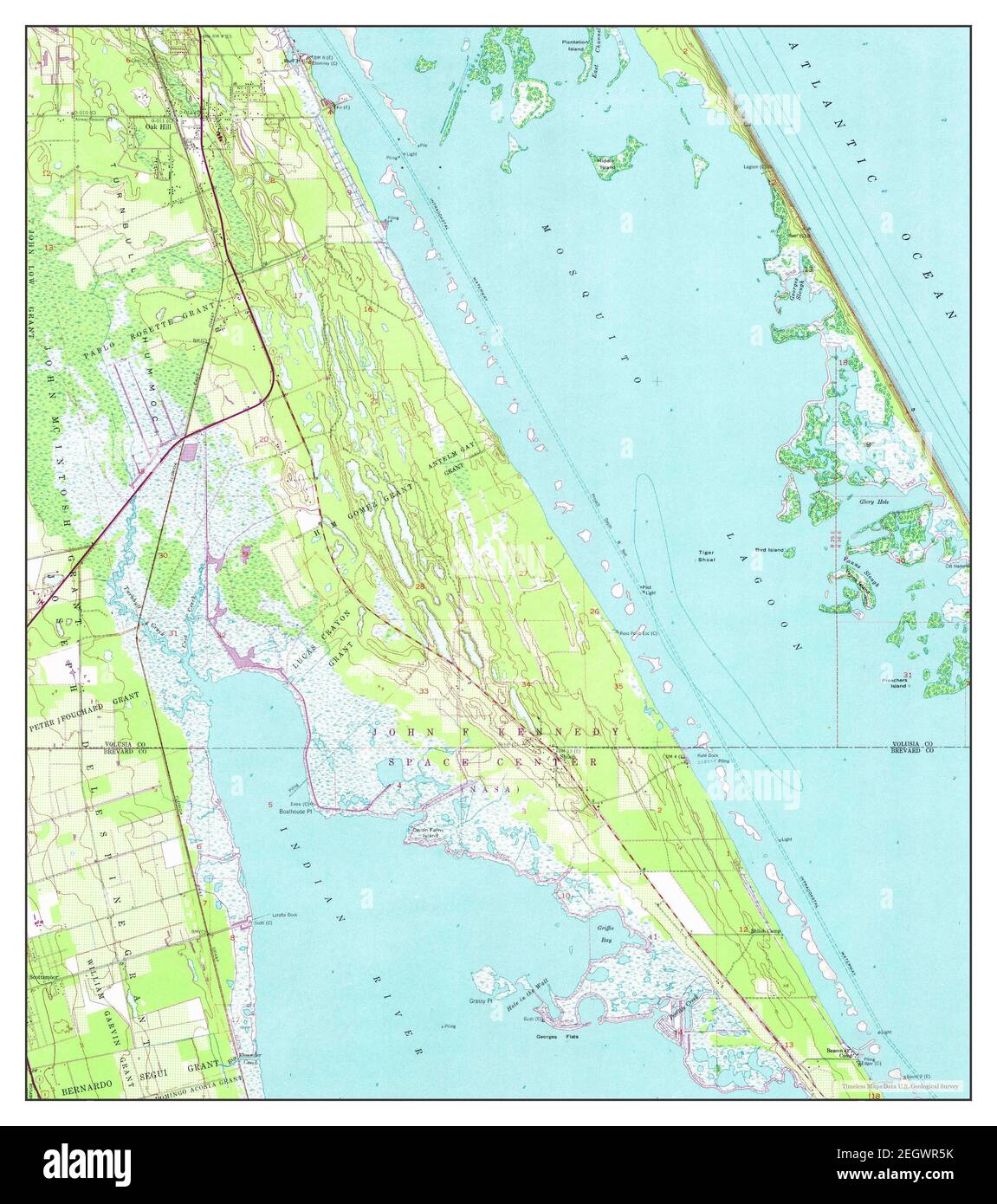 Oak hill map hi-res stock photography and images - Alamy