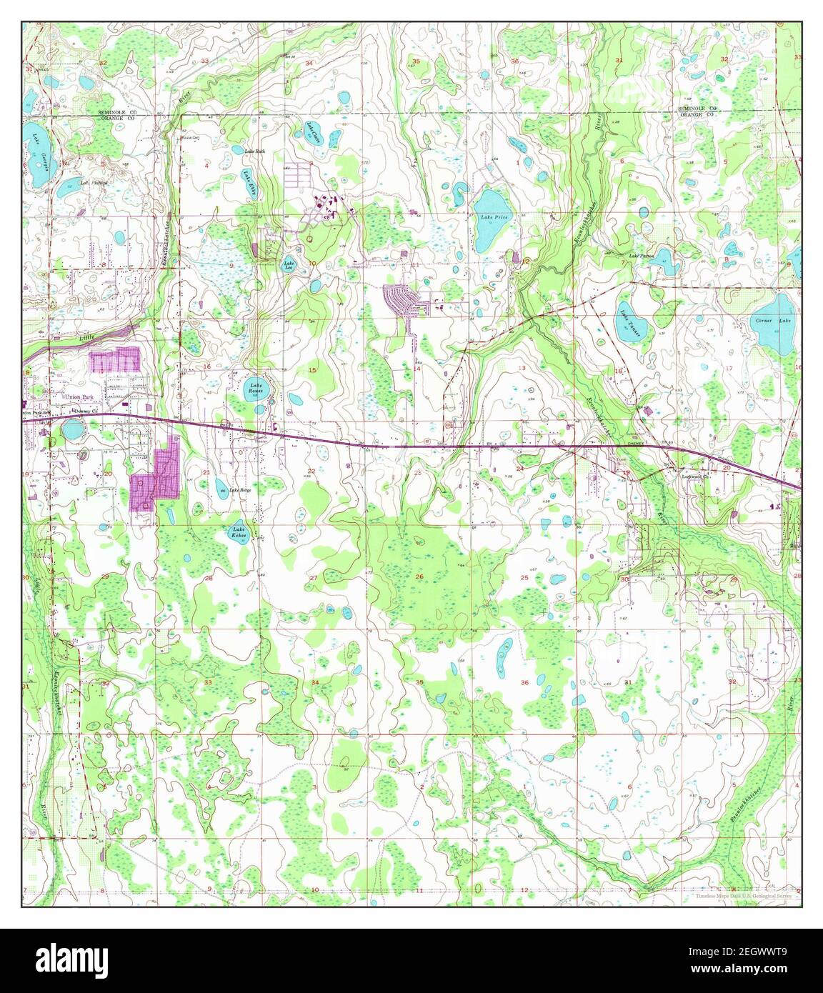 Mapa De Oviedo Florida CAVEDA 31
