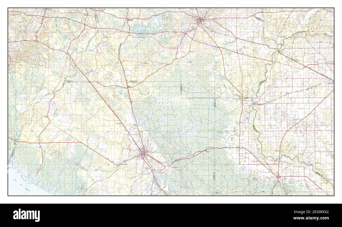 Perry florida map Cut Out Stock Images & Pictures - Alamy