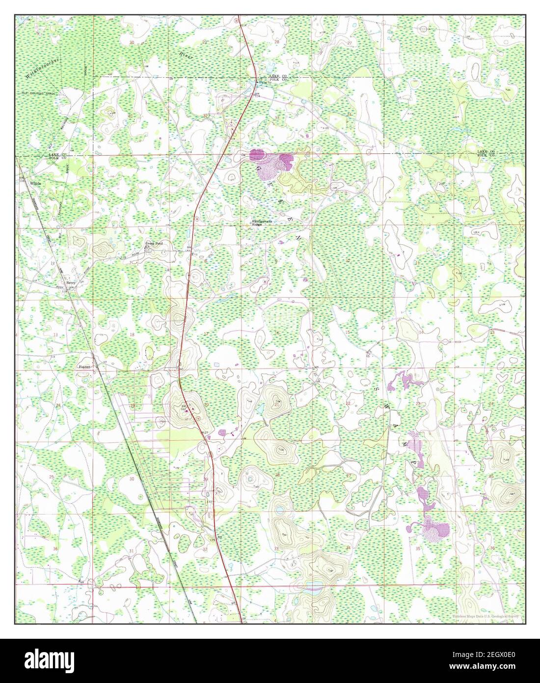 Poyner, Florida, map 1959, 1:24000, United States of America by ...