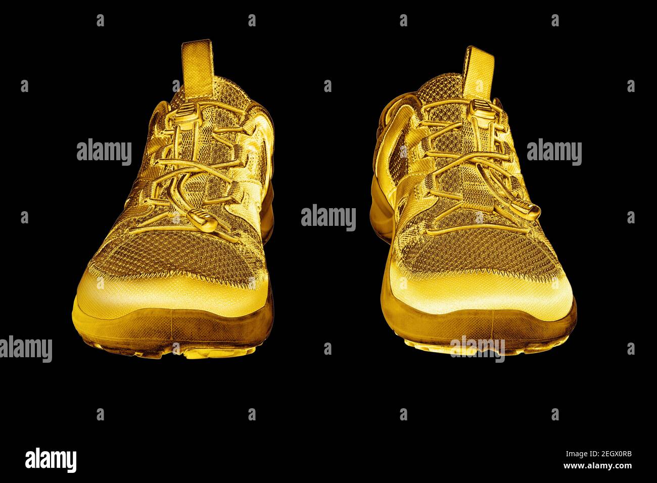 Gold metallic shoes hi-res stock photography and images - Alamy