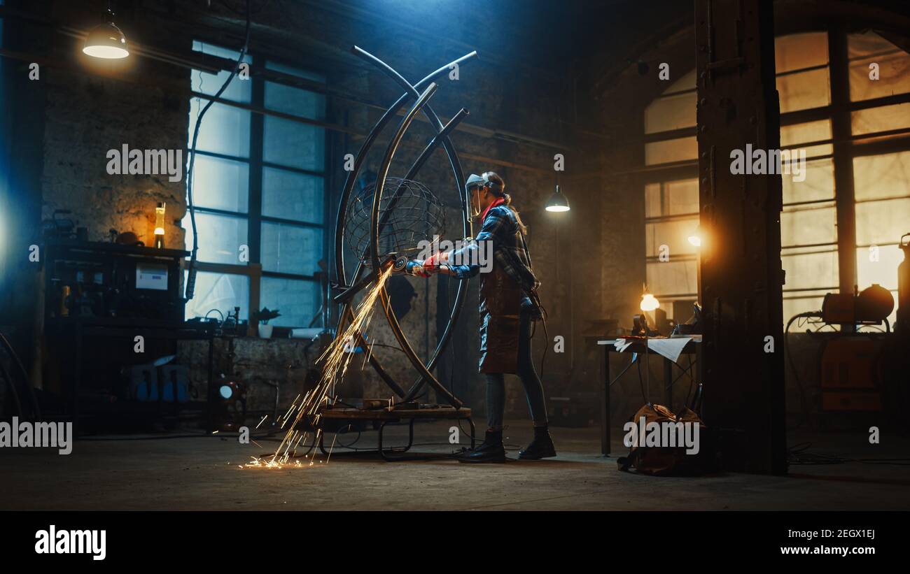 Female blacksmith hi-res stock photography and images - Alamy