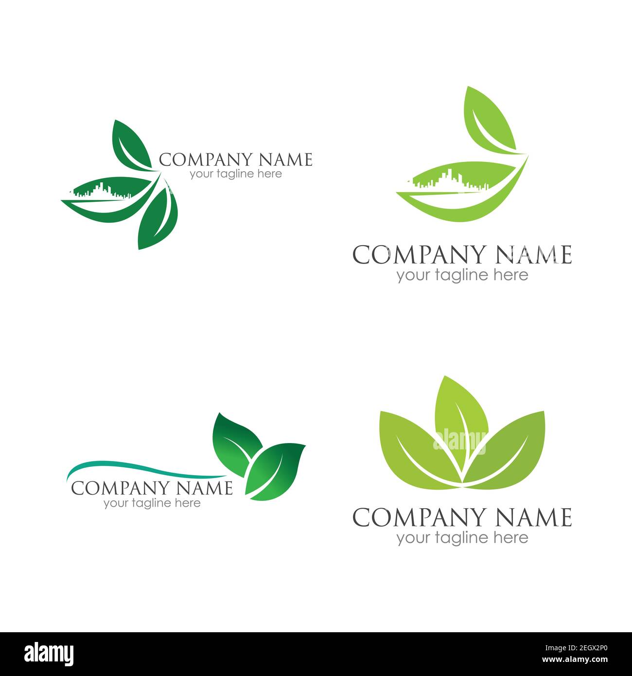 go green logo symbol vector illustration design template Stock Vector ...