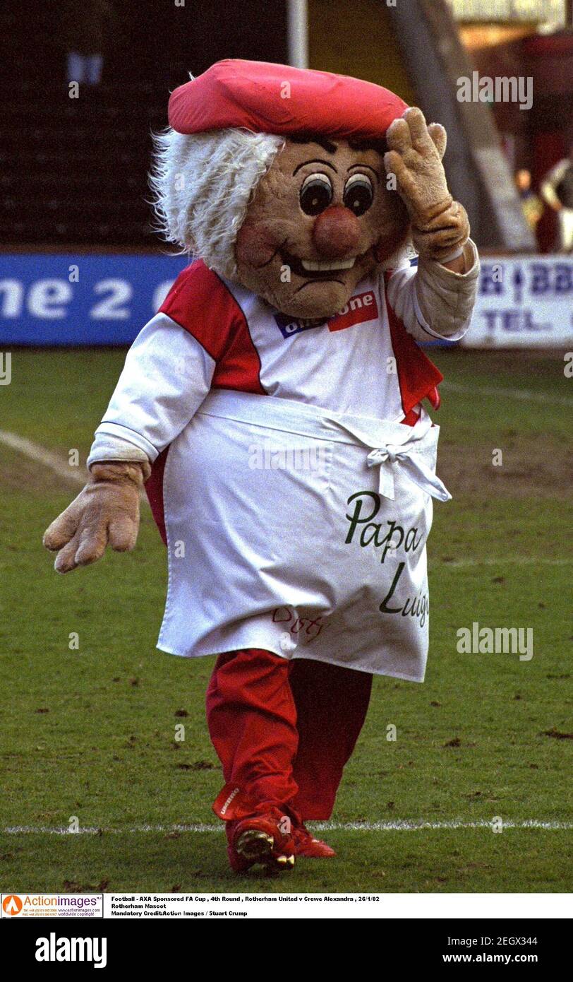 Rotherham United Mascot High Resolution Stock Photography and Images ...