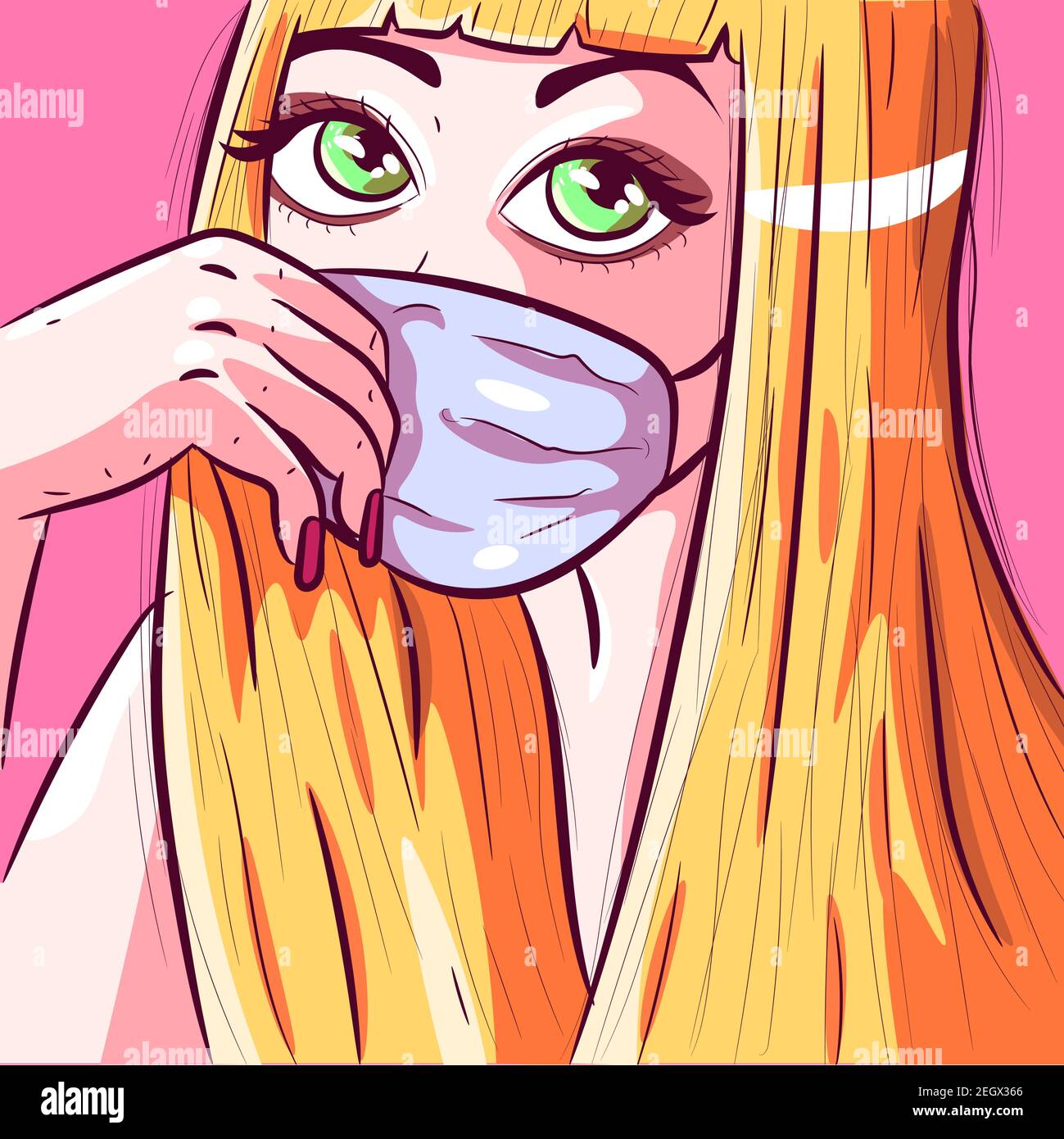 Anime Protecting Girl