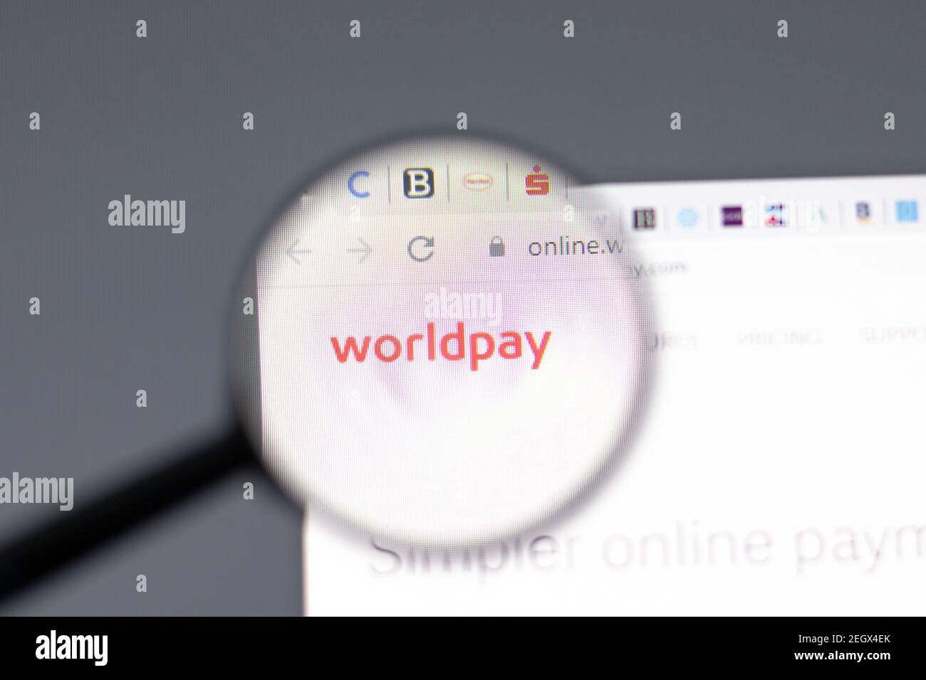 Worldpay logo hi-res stock photography and images - Alamy