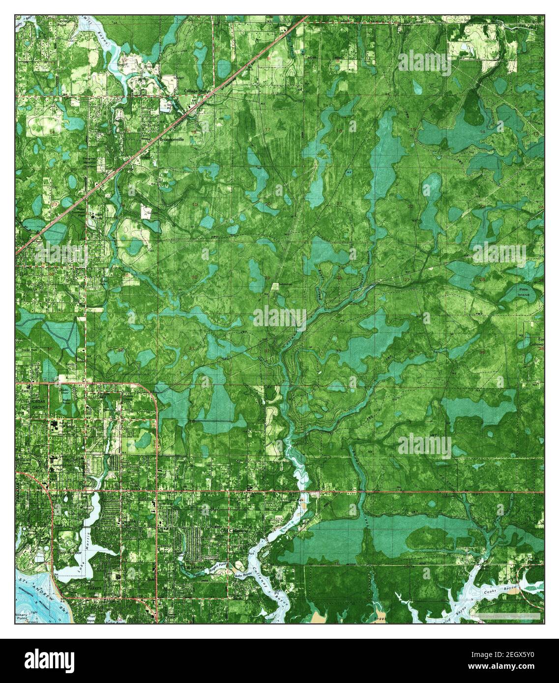Springfield, Florida, map 1982, 1:24000, United States of America by ...