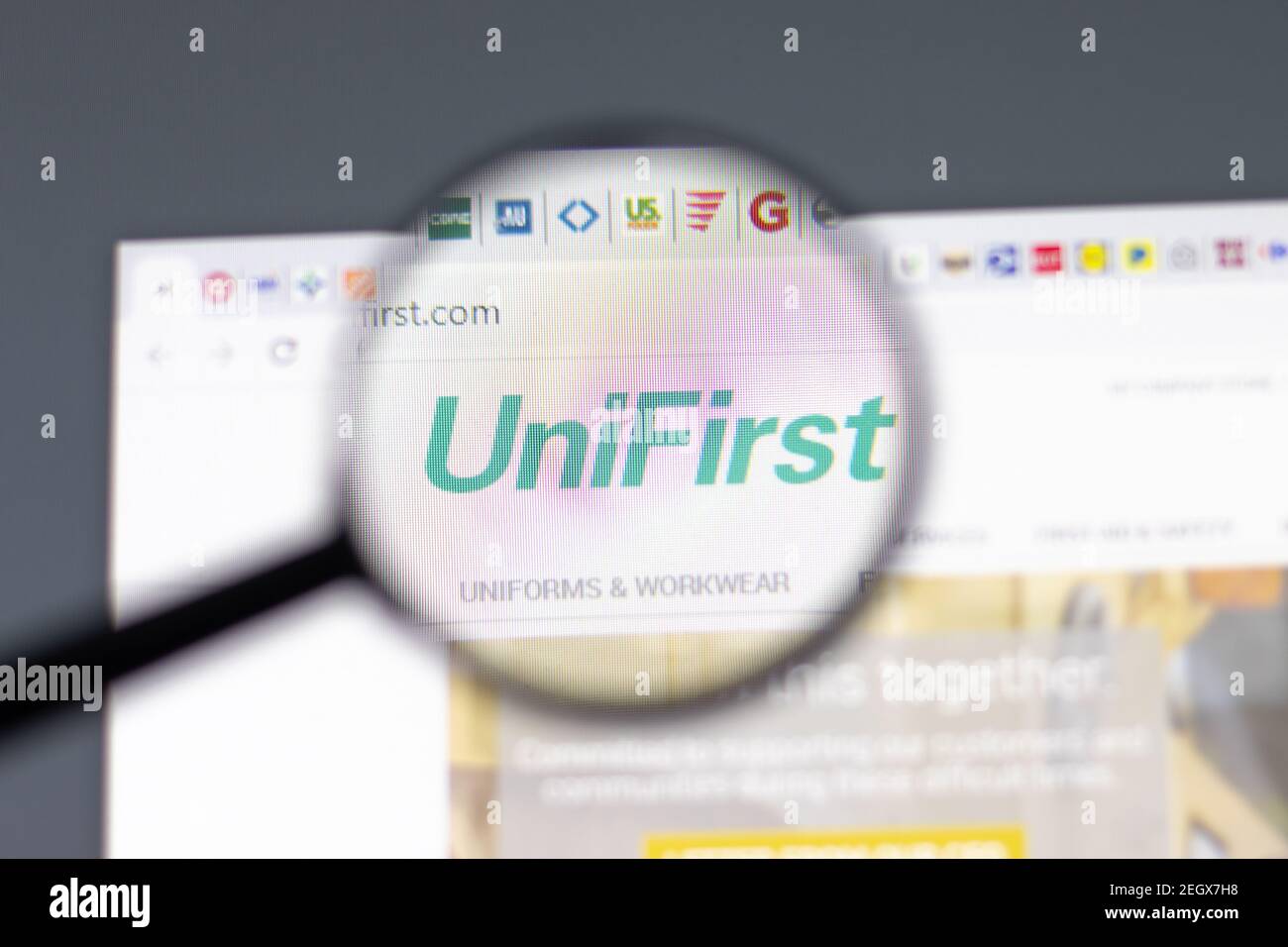 Unifirst hi-res stock photography and images - Alamy