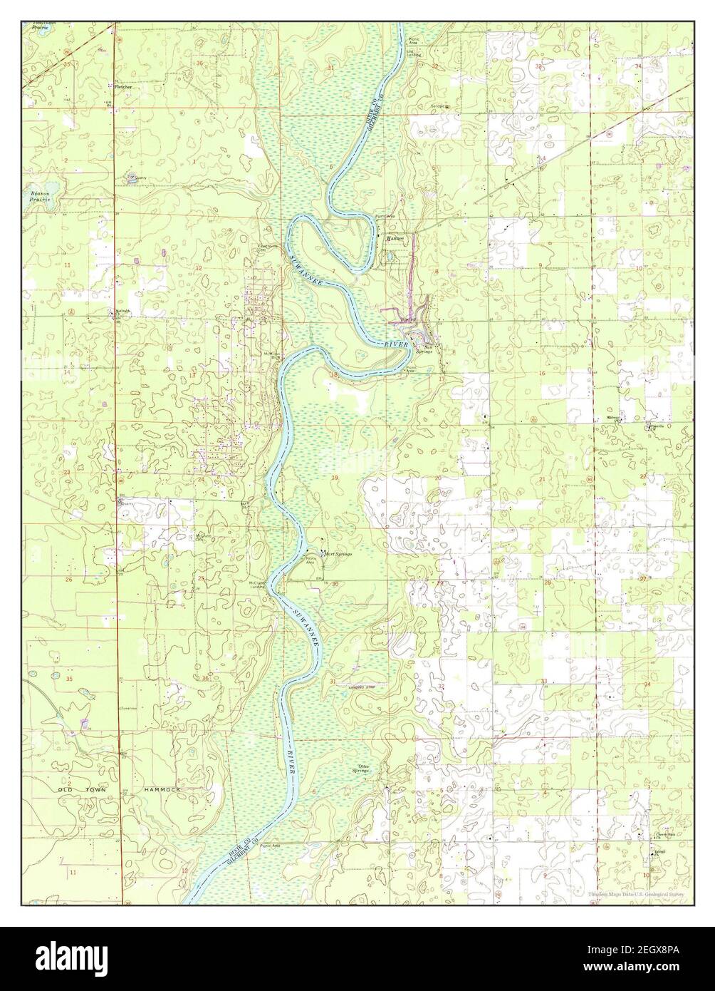 Wannee, Florida, map 1968, 1:24000, United States of America by ...