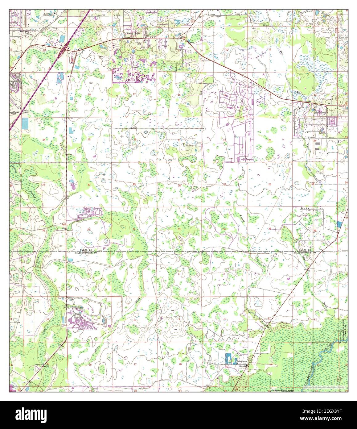 Wesley chapel map hi-res stock photography and images - Alamy