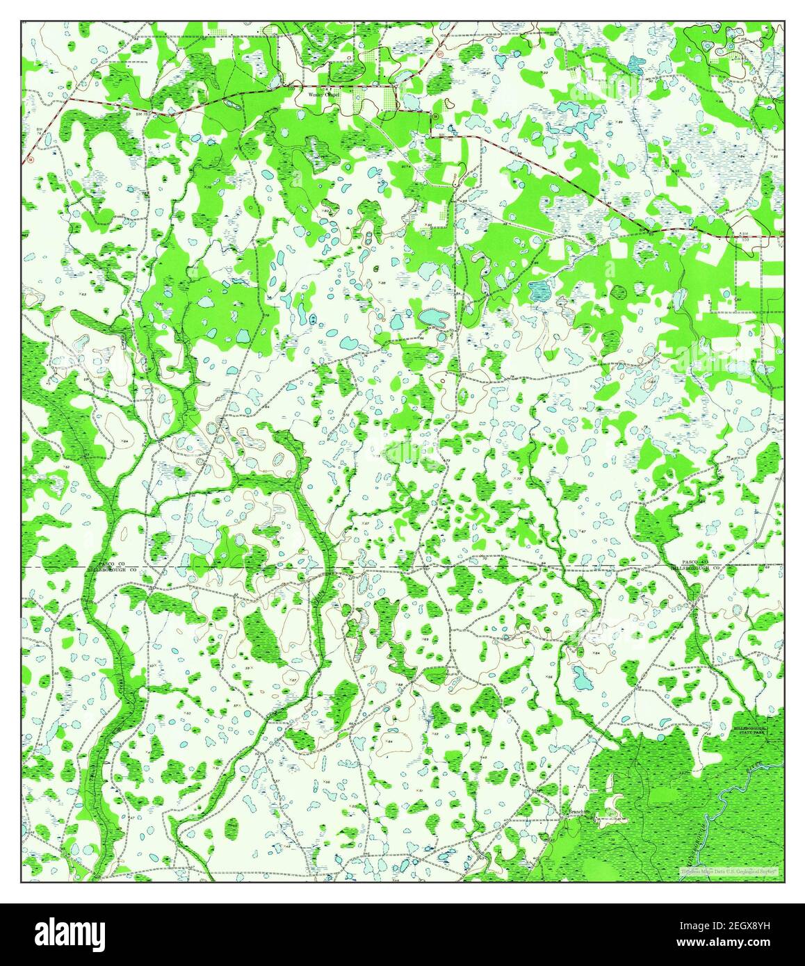 Wesley chapel map hi-res stock photography and images - Alamy