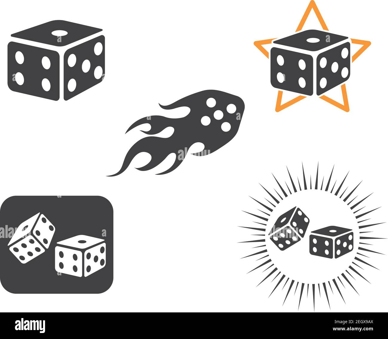 Cubes two Stock Vector Images - Alamy