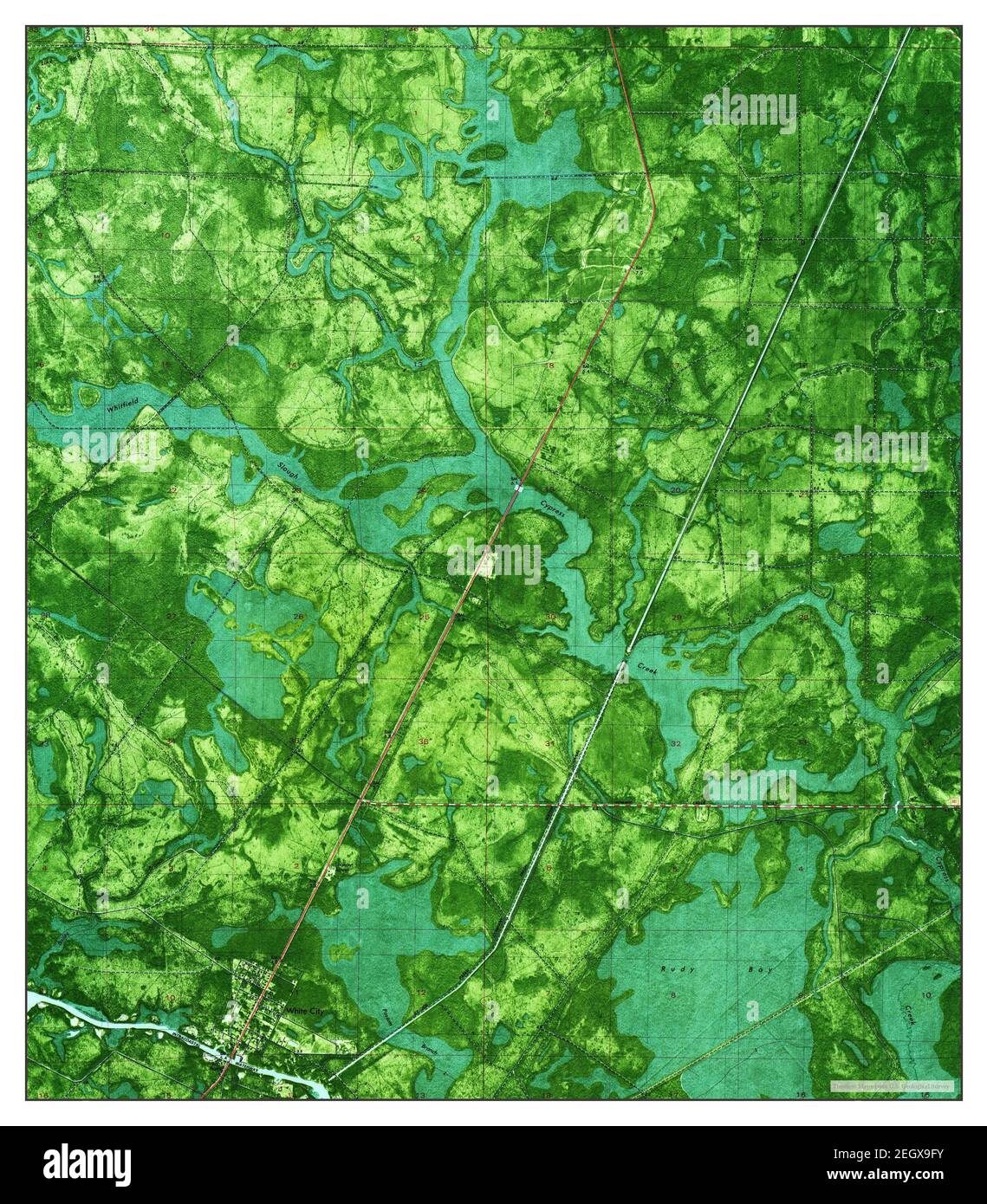 White City, Florida, map 1982, 1:24000, United States of America by ...