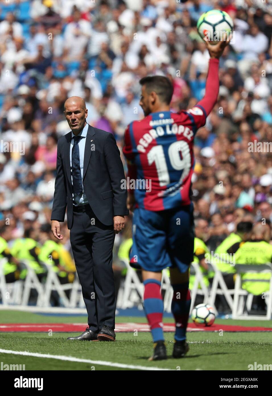 Pedro lopez football coach hi-res stock photography and images - Alamy