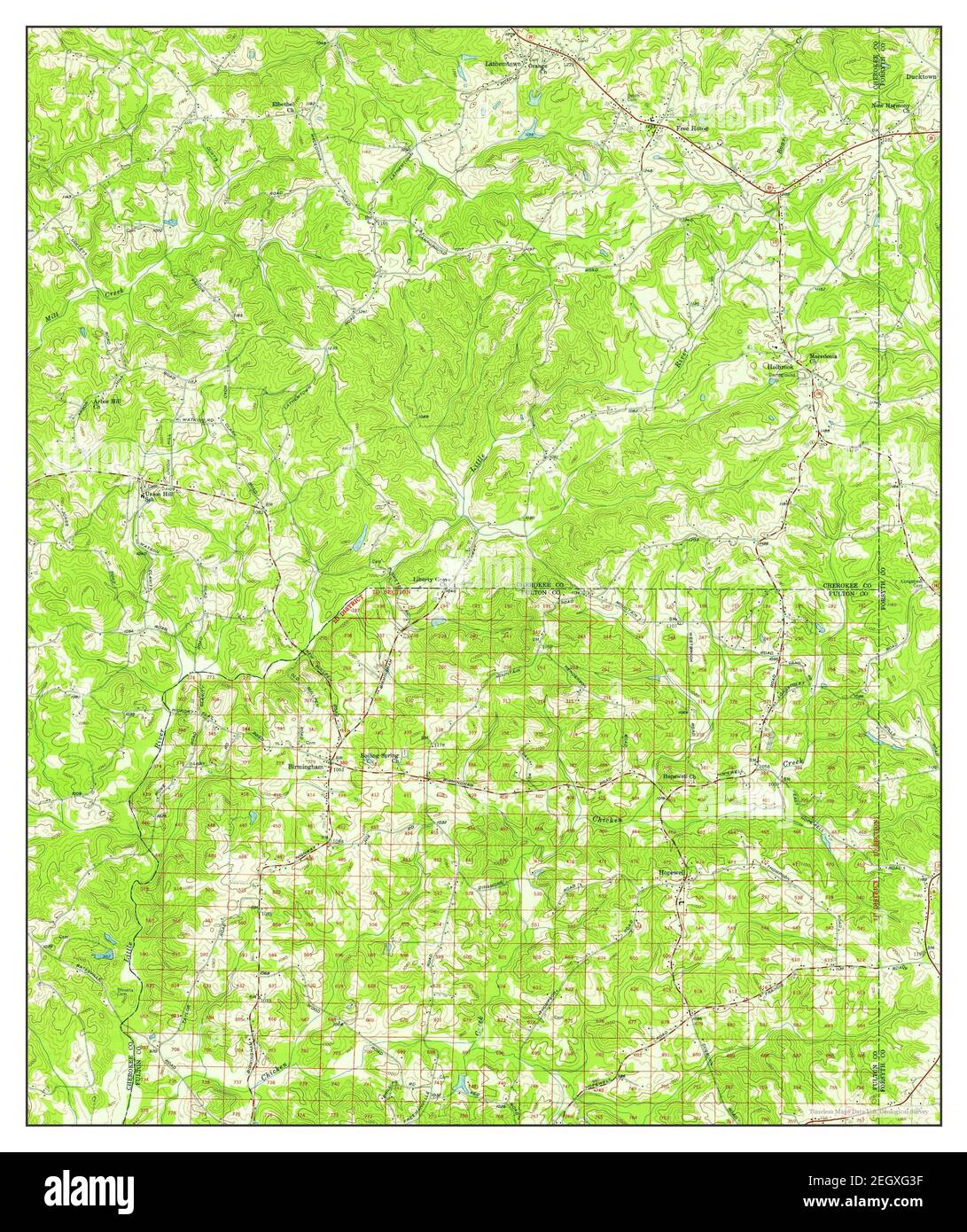 Map of birmingham old Cut Out Stock Images & Pictures - Alamy
