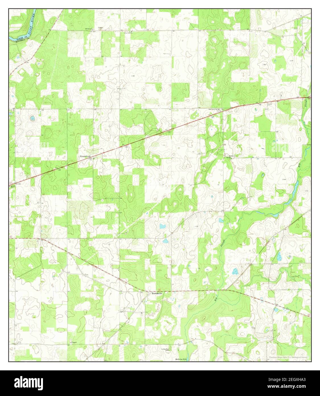 Map of branchville hi-res stock photography and images - Alamy