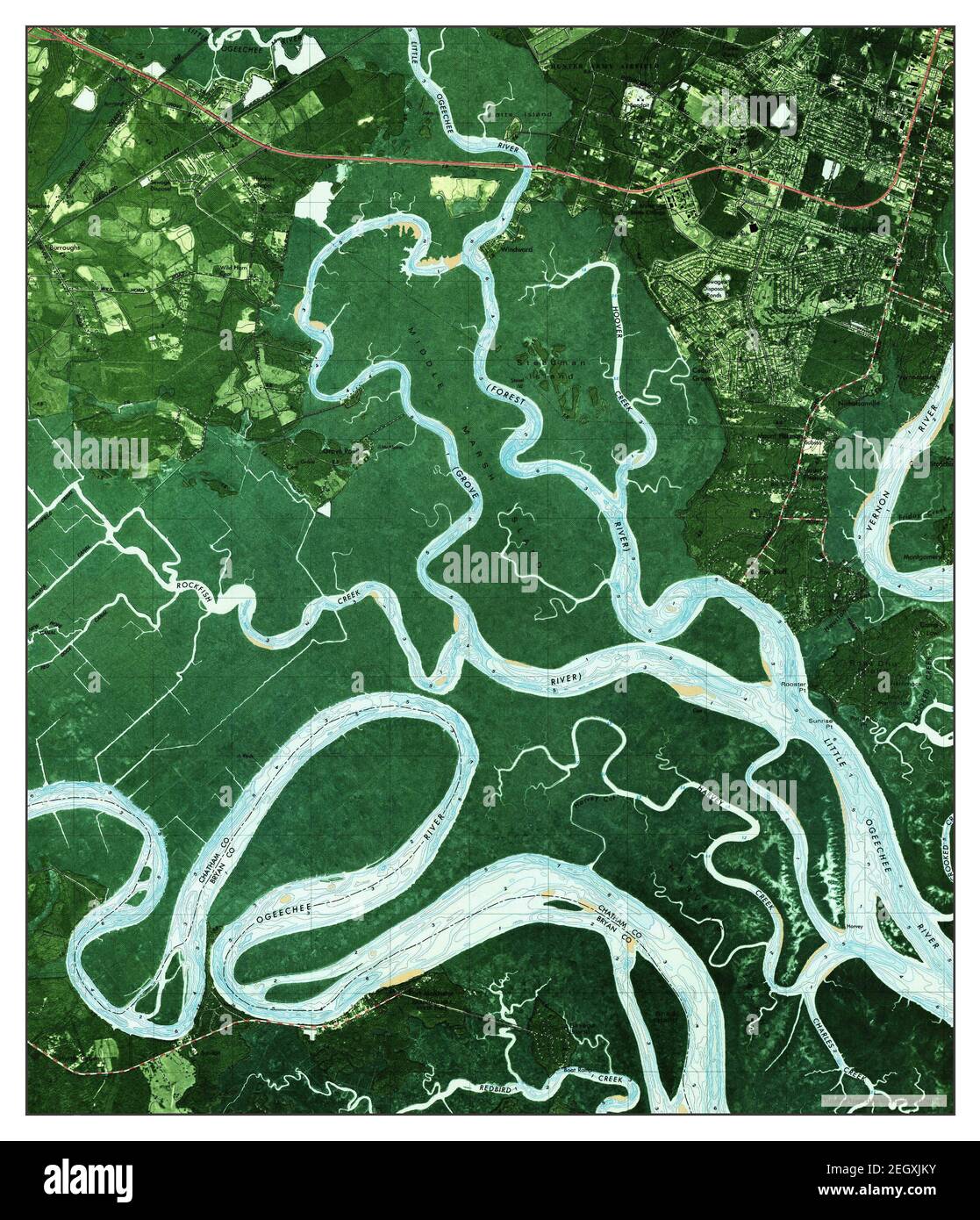 Burroughs map hi-res stock photography and images - Alamy