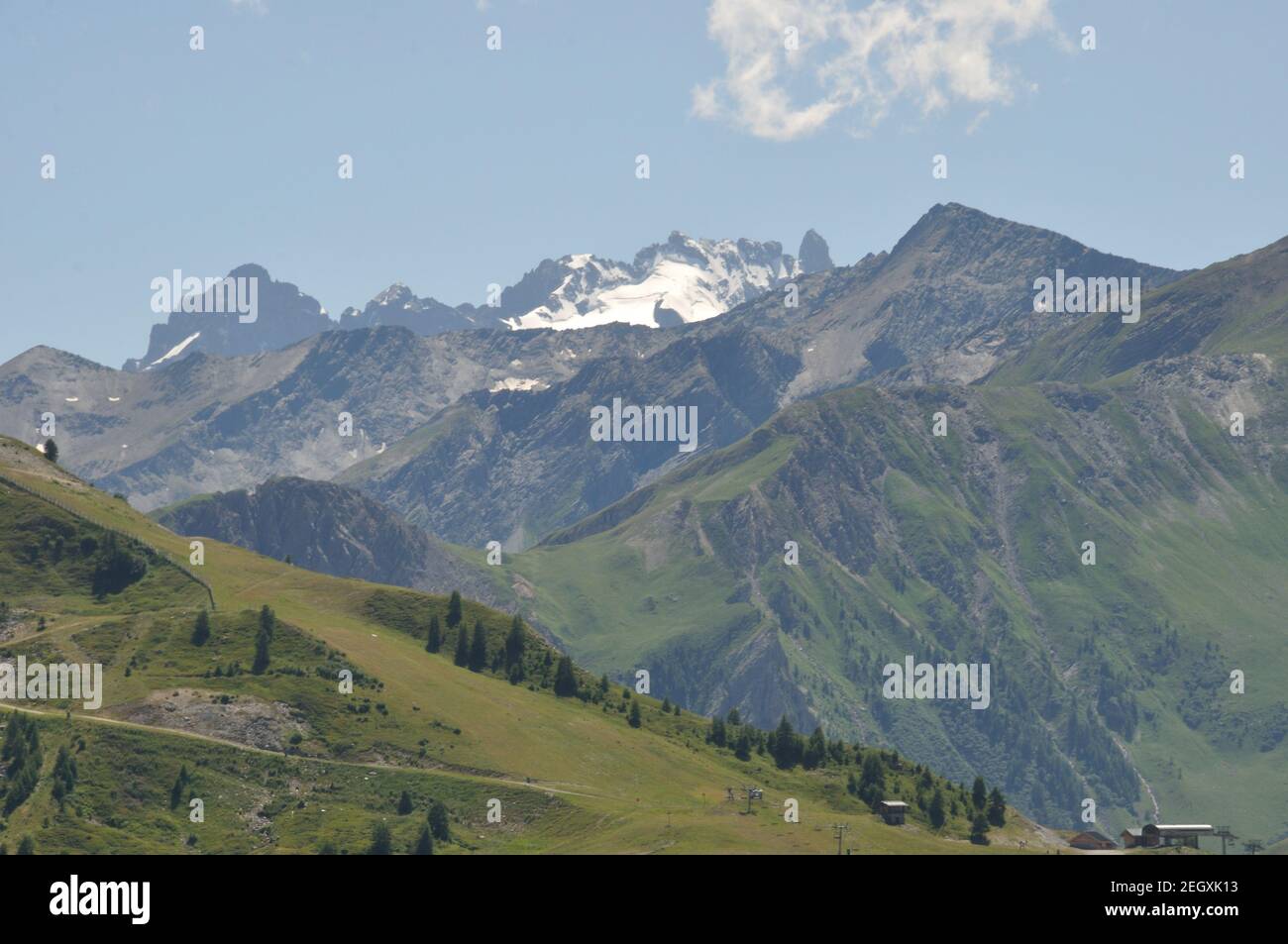 Ascent from Valloire to Brive 2 Stock Photo - Alamy
