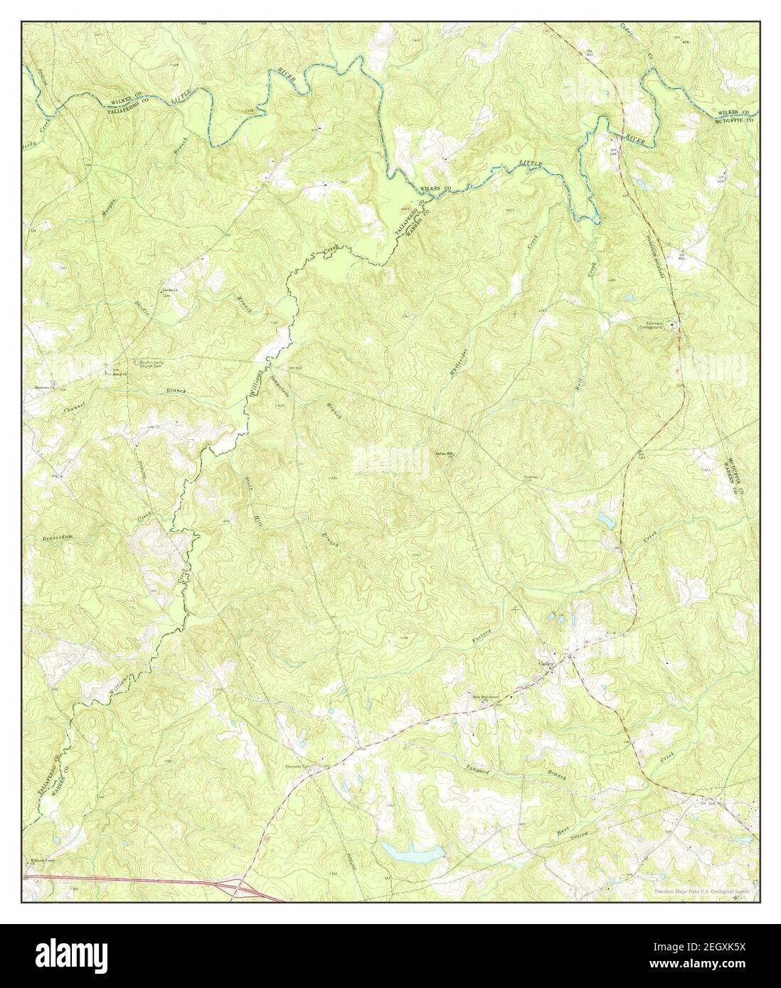 Cadley, Georgia, map 1972, 1:24000, United States of America by ...