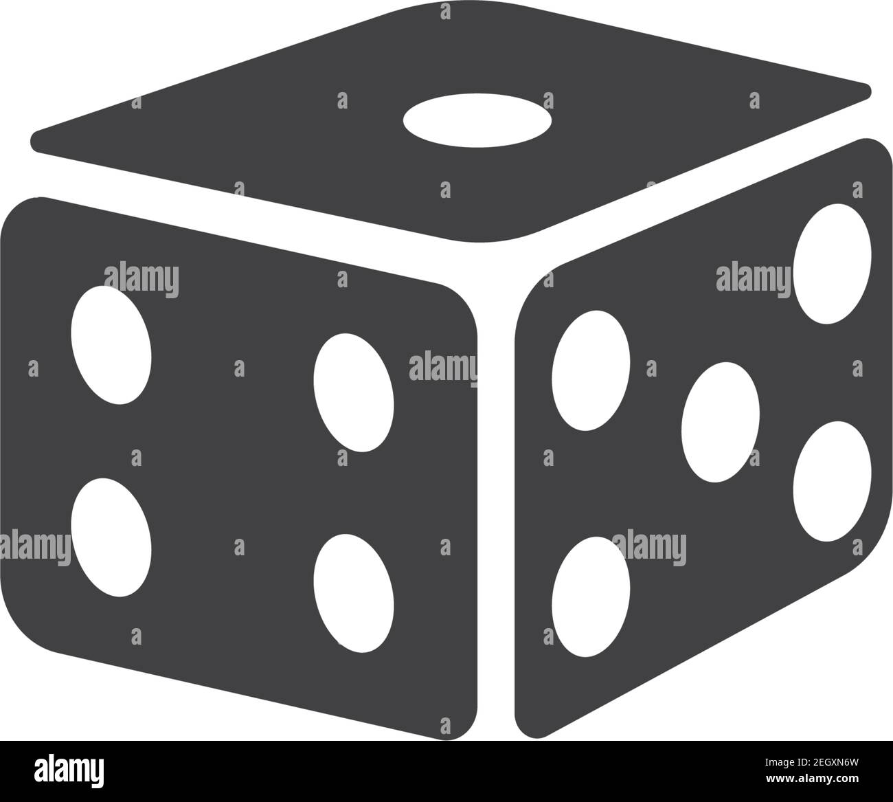 Gambling cubes vector vectors hi-res stock photography and images - Alamy