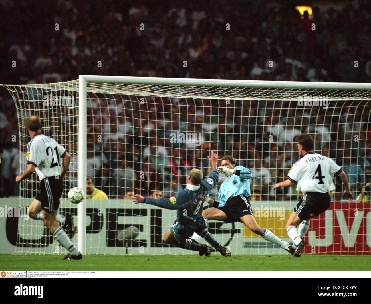 Euro 96 soccer england v germany hi-res stock photography and images ...