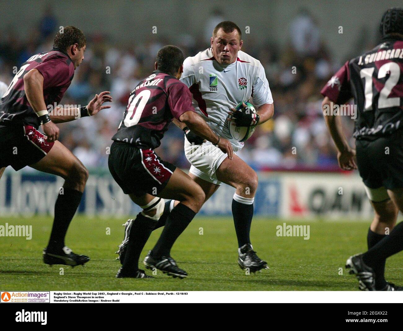 Steve thompson rugby world cup hi-res stock photography and images - Alamy