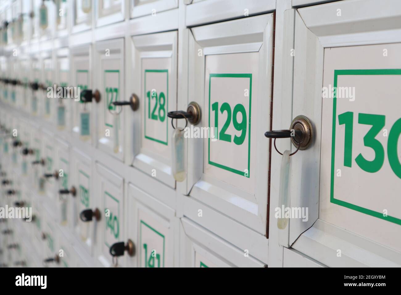 A locker, simple yet elegant and good for desktop wallpaper Stock Photo ...
