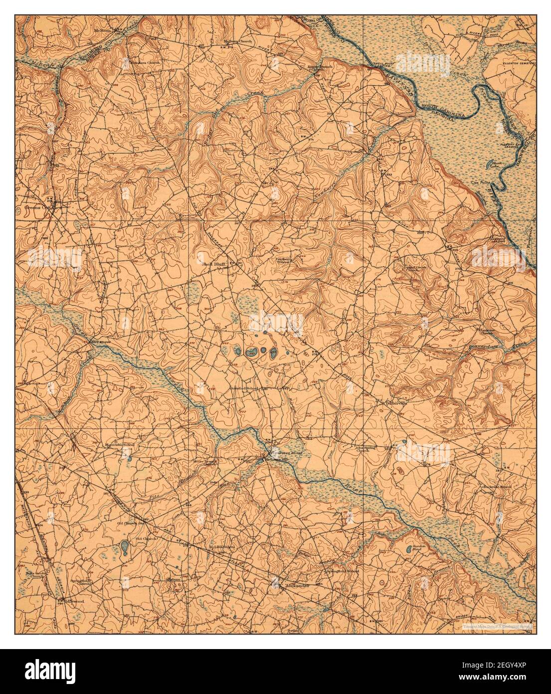Map of georgia 1920 hi-res stock photography and images - Alamy