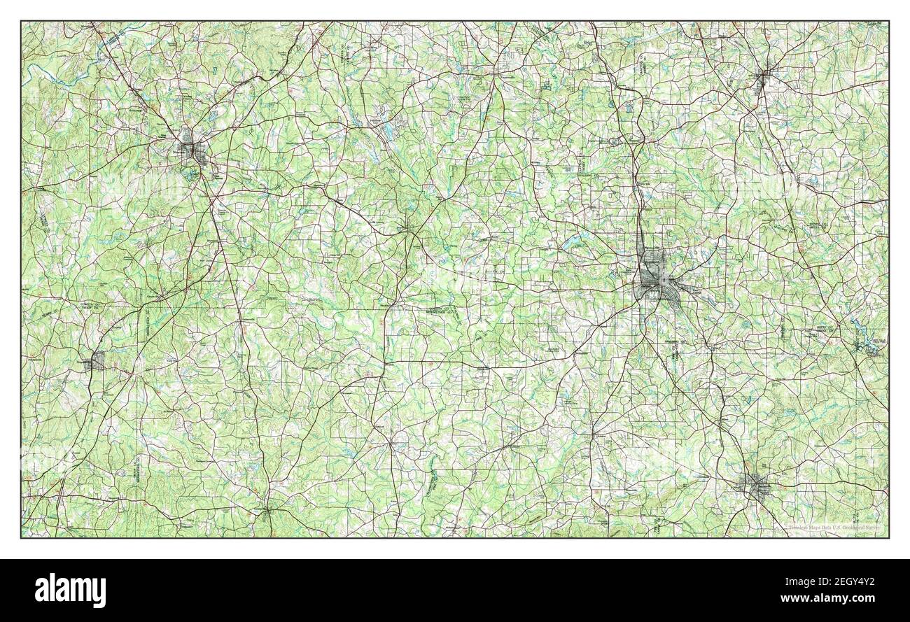 Map of griffin hi-res stock photography and images - Alamy