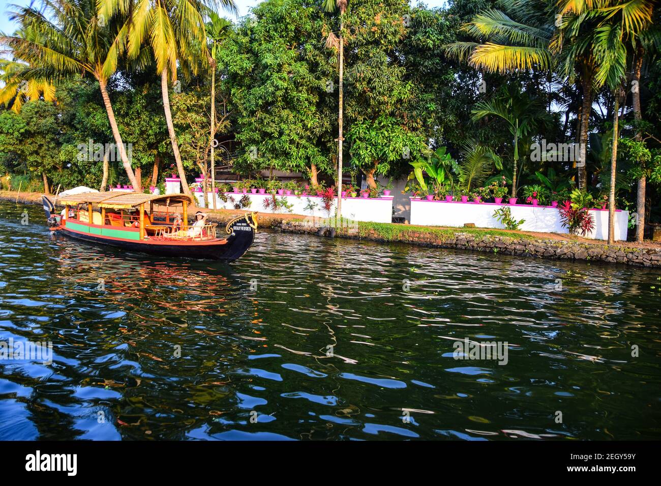Cruising, Kerala Backwaters, Kerala, India Stock Photo - Alamy Cruising, Kerala Backwaters, Kerala, India Stock Photo - Alamy