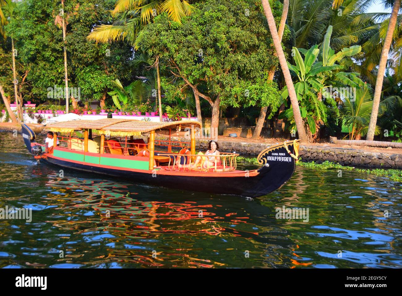 Cruising, Kerala Backwaters, Kerala, India Stock Photo - Alamy Cruising, Kerala Backwaters, Kerala, India Stock Photo - Alamy