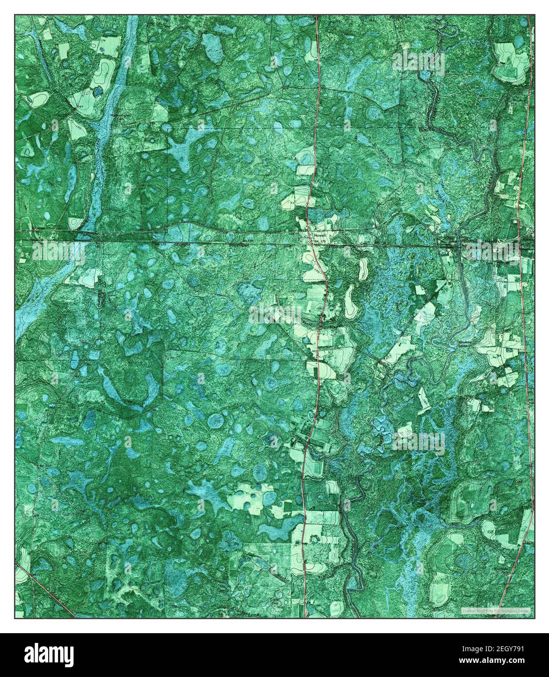 Howell, Georgia, map 1971, 1:24000, United States of America by ...