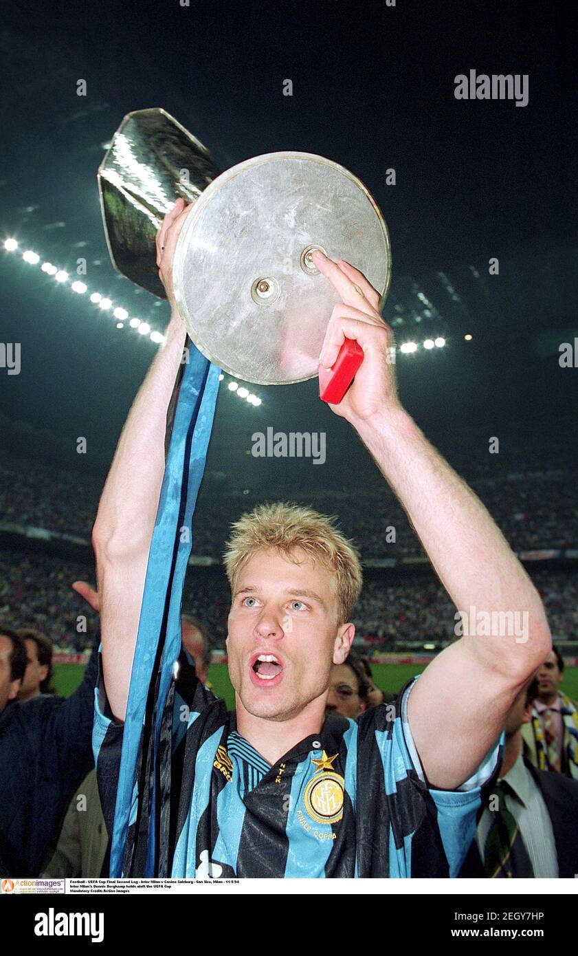 Dennis bergkamp of inter milan hi-res stock photography and images - Alamy