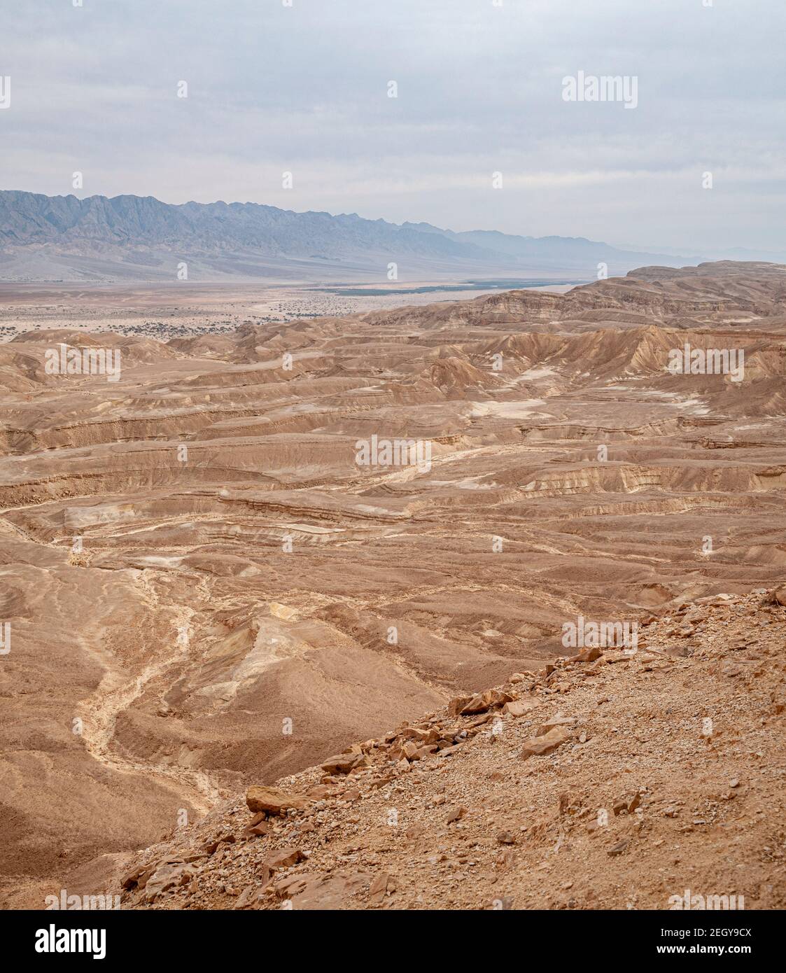 Uvda Desert Landscape. Uvda is the name of a region in the southern ...