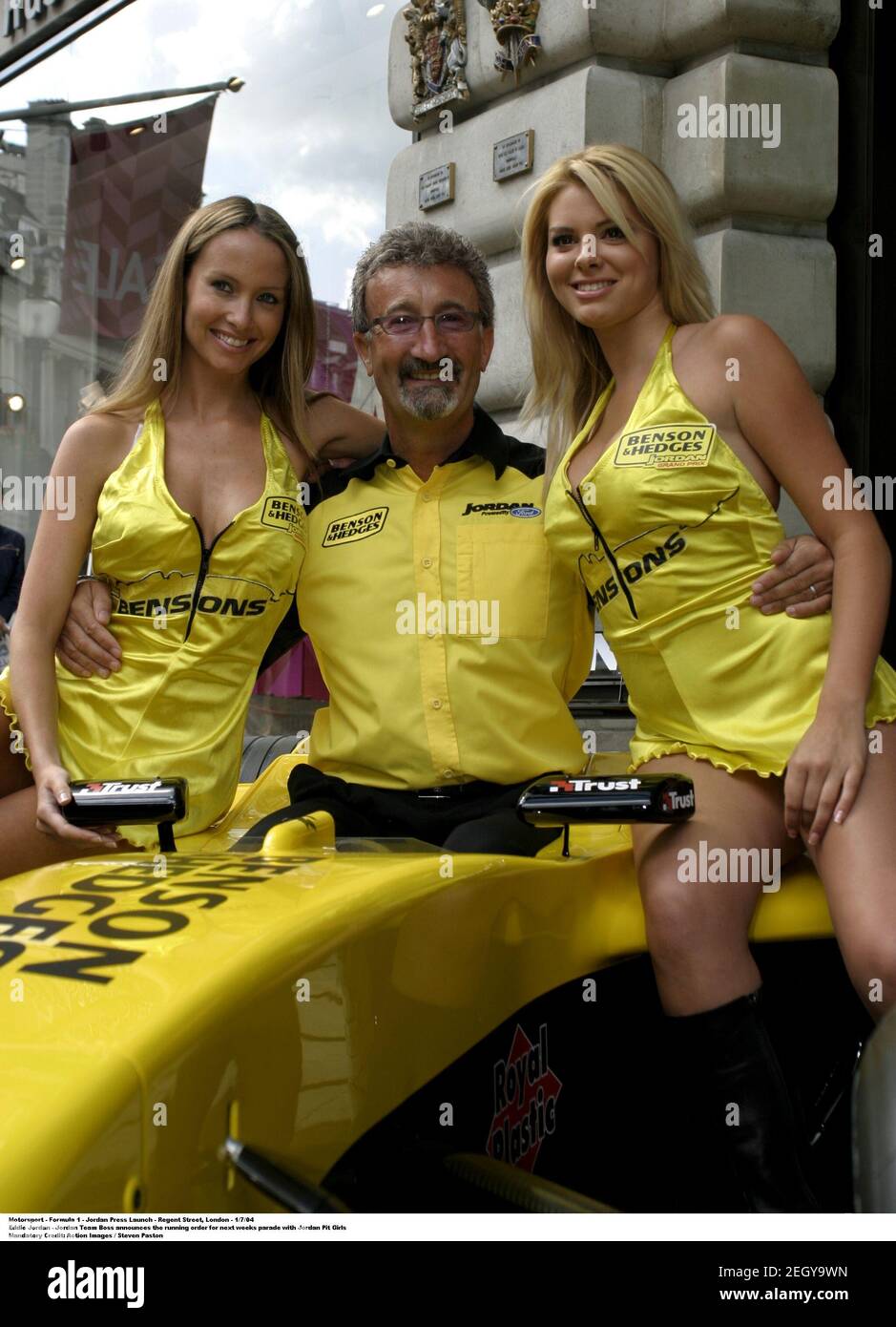 Formula 1 racing boss eddie jordan hi-res stock photography and images ...